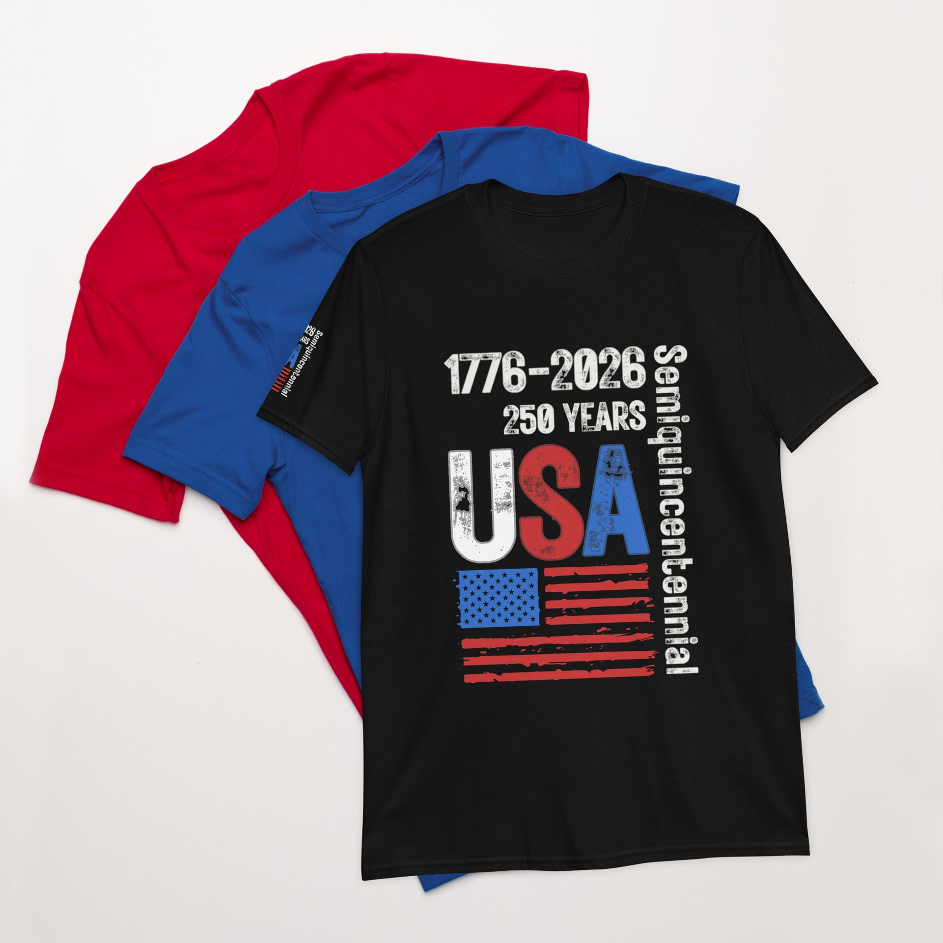 America Semiquincentennial Apparel 250th Anniversary T-Shirts & Merch ...